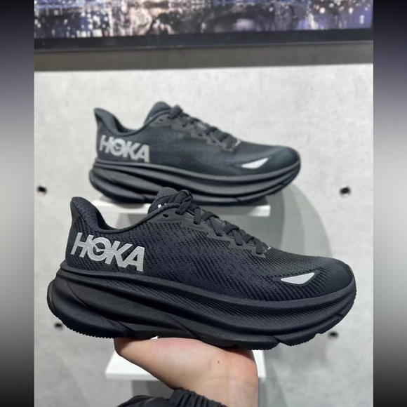 Hoka One One | Shoes | Hoka One One Black Athletic Shoes With ...